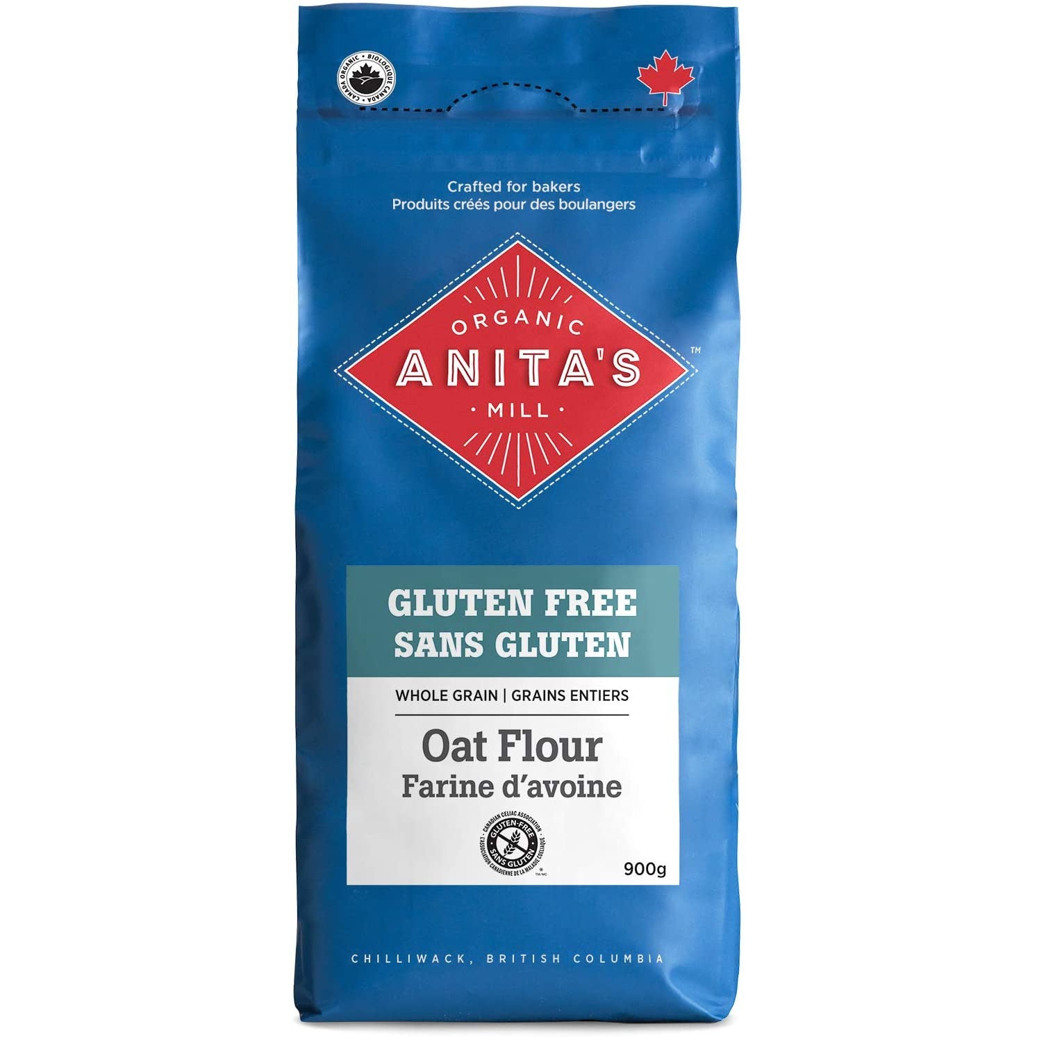 ORGANIC GLUTEN FREE OAT FLOUR 1KG